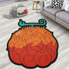 Mera Mera Shaped Rug Custom Devil Fruit One Piece Anime Room Decor ...