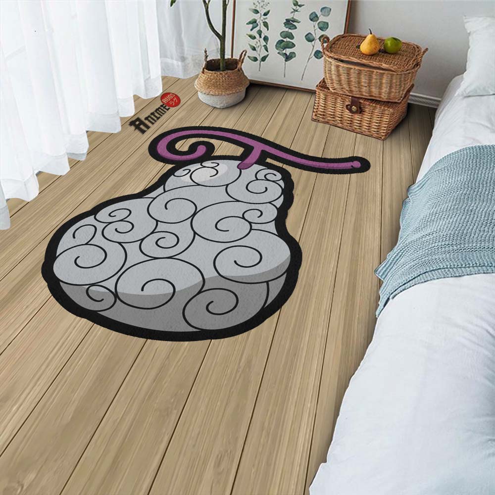 Ito Ito Shaped Rug Custom Devil Fruit One Piece Anime Room Decor– Animerugs