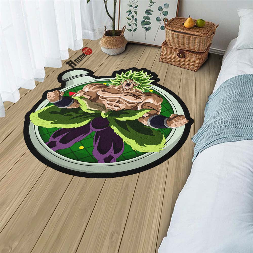 Broly Shaped Rug Custom Dragon Ball Anime Room Decor– Animerugs