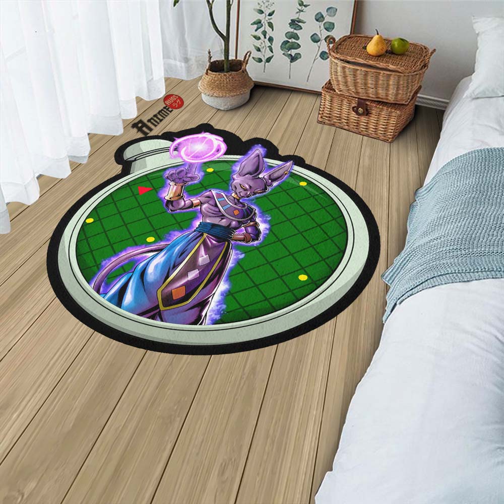 Beerus Shaped Rug Custom Dragon Ball Anime Room Decor– Animerugs