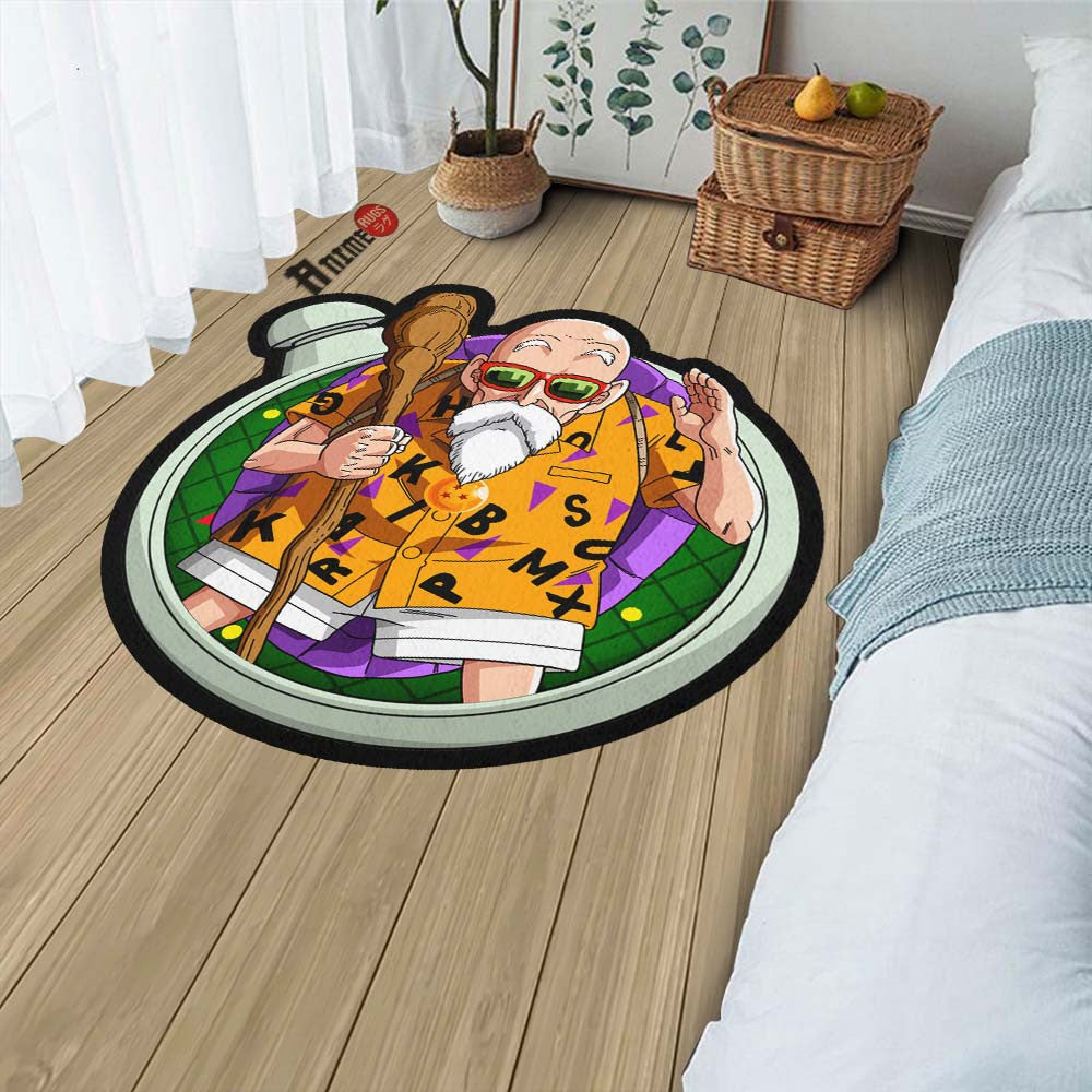 Master Roshi Shaped Rug Custom Dragon Ball Anime Room Decor– Animerugs