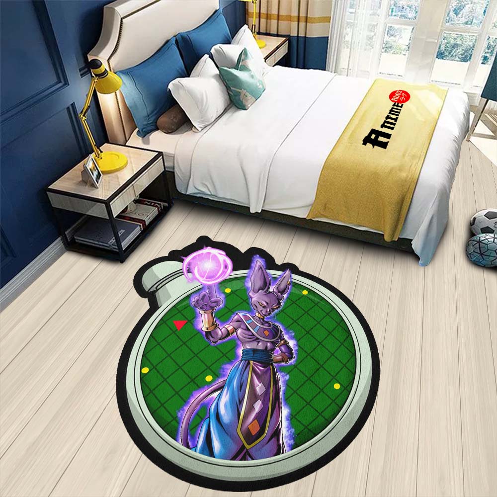 Beerus Shaped Rug Custom Dragon Ball Anime Room Decor– Animerugs