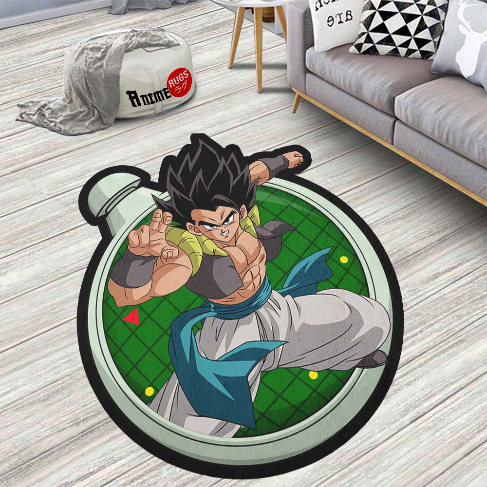 Gogeta Shaped Rug Custom Dragon Ball Anime Room Decor– Animerugs