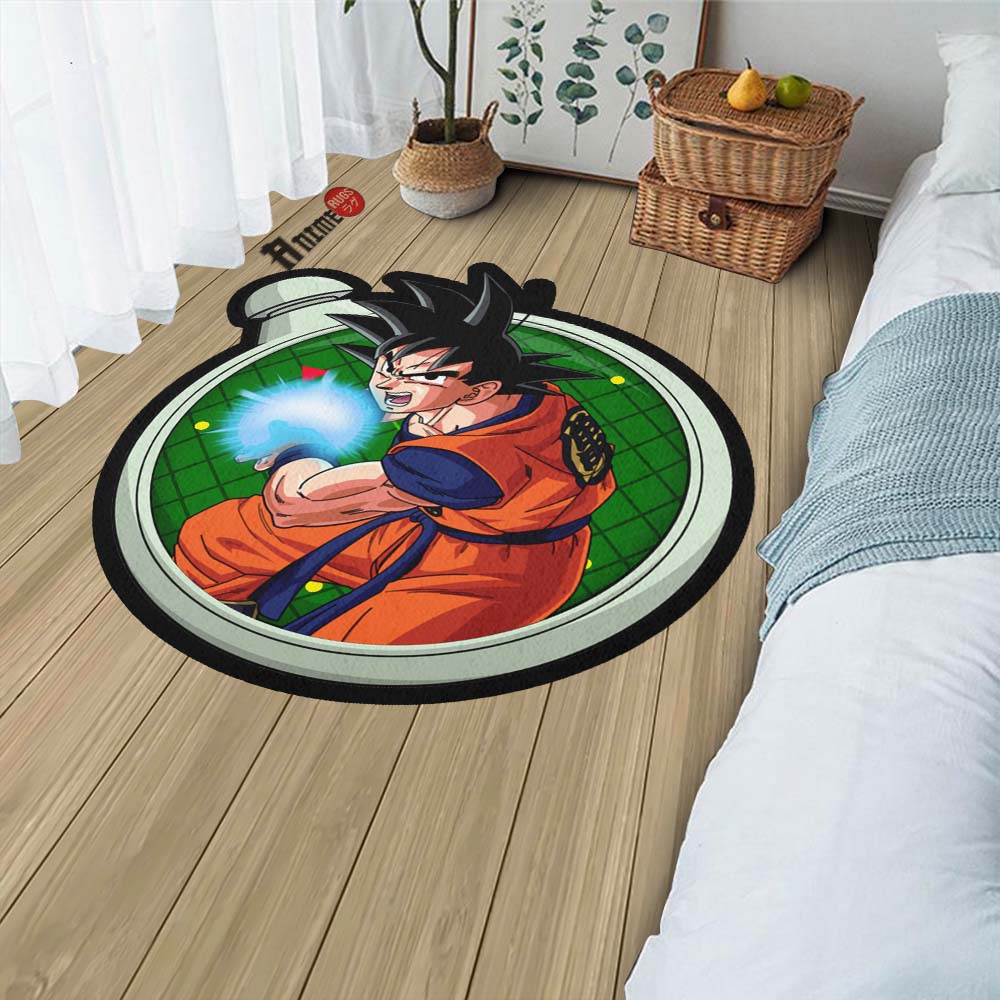 Goku Shaped Rug Custom Dragon Ball Anime Room Decor– Animerugs