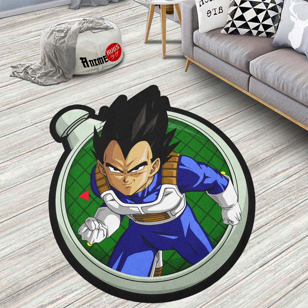 Vegeta Shaped Rug Custom Dragon Ball Anime Room Decor– Animerugs