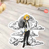 Denki Kaminari Shaped Rug Custom Moon Clouds My Hero Academia Anime Ro ...