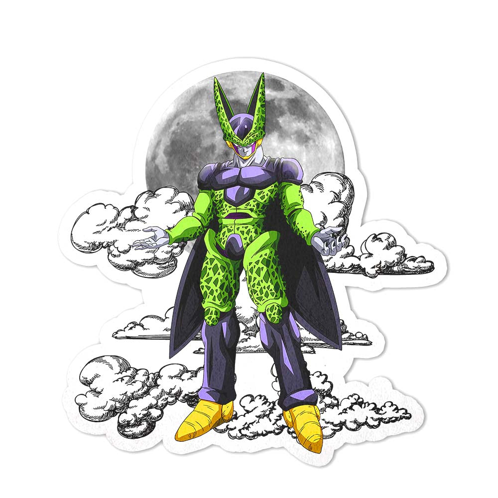 Cell Shaped Rug Custom Moon Clouds Dragon Ball Anime Room Decor– Animerugs