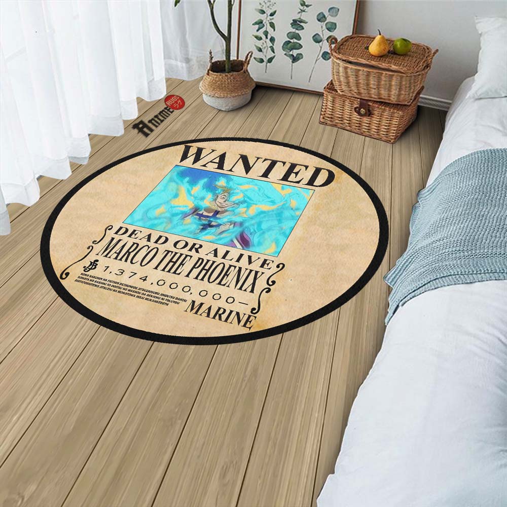 Marco Round Rug Custom One Piece Anime Circle Carpet– Animerugs