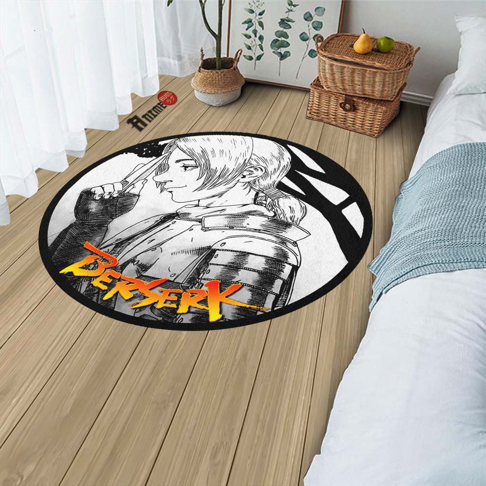 Judeau Round Rug Custom Berserk Anime Circle Carpet– Animerugs