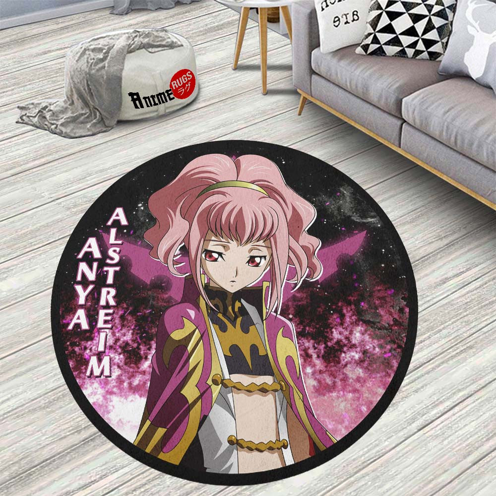 Anya Alstreim Round Rug Custom Code Geass Anime Circle Carpet– Animerugs