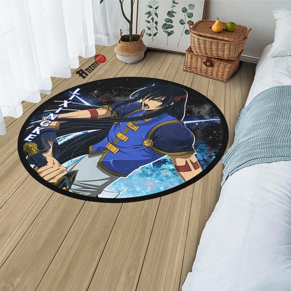 Li Xingke Round Rug Custom Code Geass Anime Circle Carpet– Animerugs