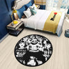 Inosuke Hashibira Manga Round Rug Custom Demon Slayer Anime Circle Car ...