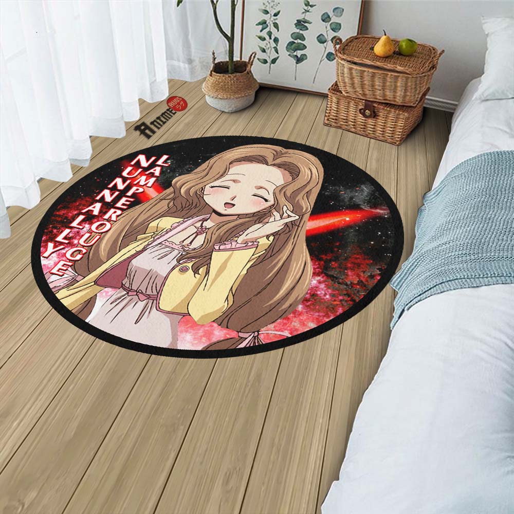 Nunnally Lamperouge Round Rug Custom Code Geass Anime Circle Carpet ...