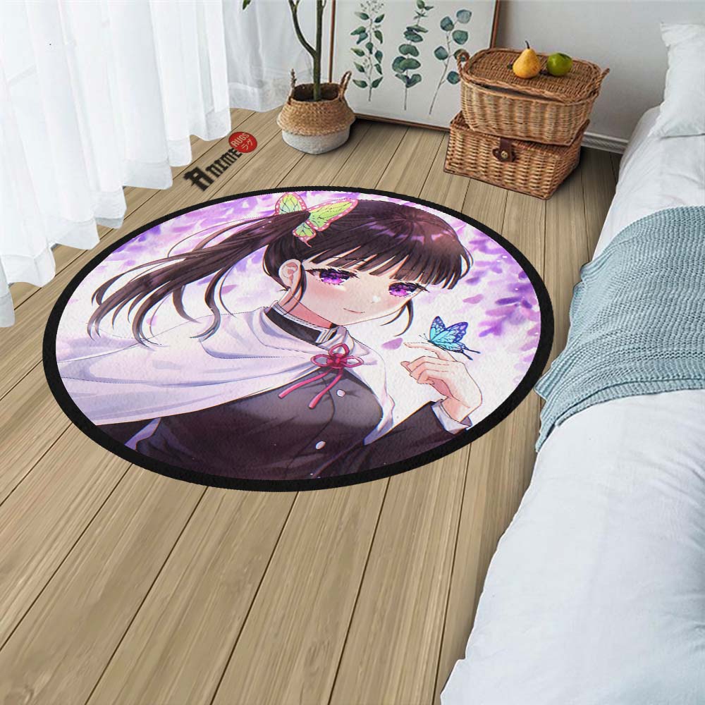 Kanao Tsuyuri Round Rug Custom Demon Slayer Anime Circle Carpet– Animerugs