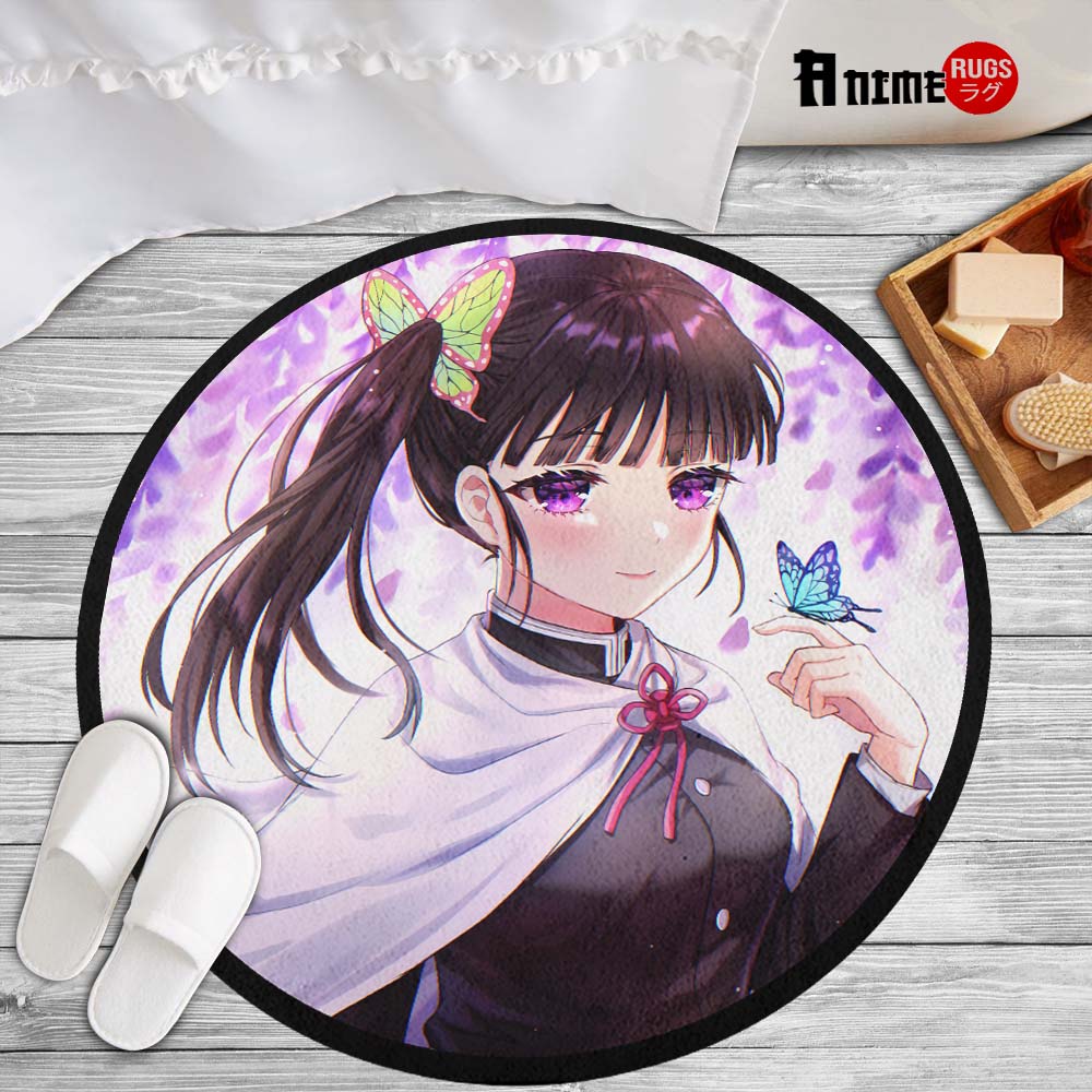 Kanao Tsuyuri Round Rug Custom Demon Slayer Anime Circle Carpet– Animerugs