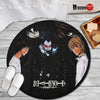 L Lawliet & Light Yagami & Ryuk Round Rug Custom Death Note Anime Circ ...