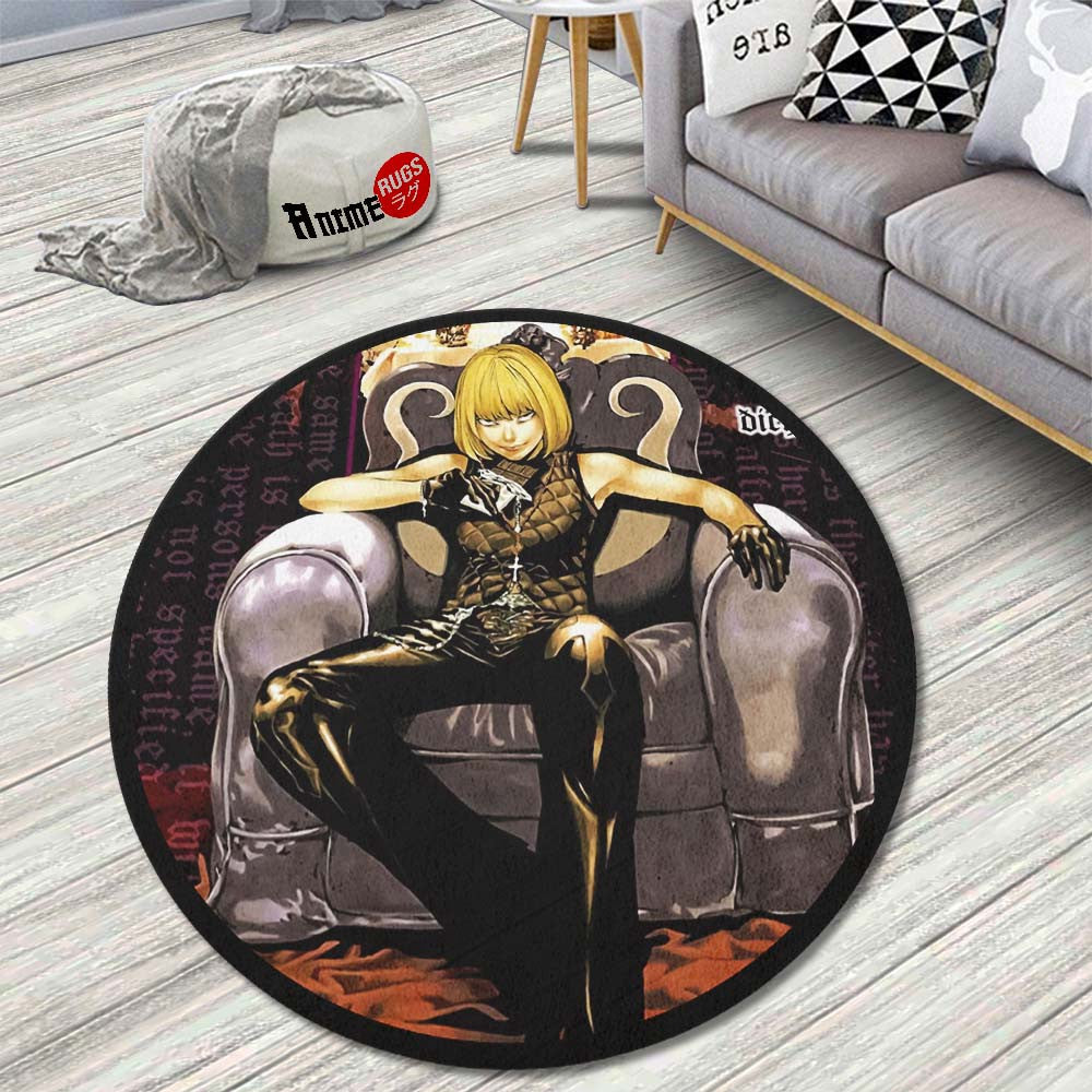 Mihael Keehl Round Rug Custom Death Note Anime Circle Carpet– Animerugs