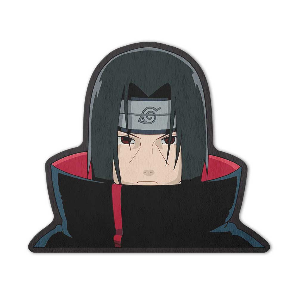 Uchiha Itachi Shaped Rugs Custom Anime Carpets Room Decor Mats– Animerugs