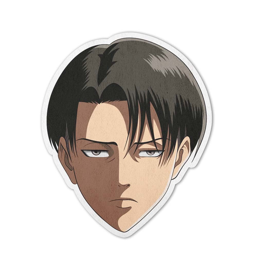 Levi Ackerman Shaped Rug Custom Attack On Titan Anime Room Decor Mat Q ...