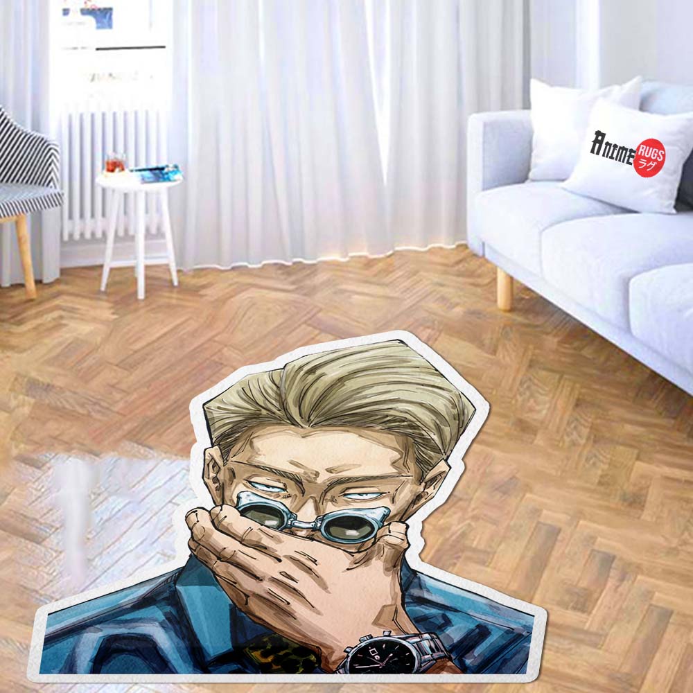 Kento Nanami Shaped Rug Custom Anime Jujutsu Kaisen Mats Room Decor Qu ...