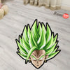 Broly Shaped Rugs Custom Anime Dragon Ball Carpets Room Decor Mats ...