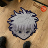 Killua Zoldyck Shaped Rugs Custom Anime Hunter x Hunter Carpets Room D ...
