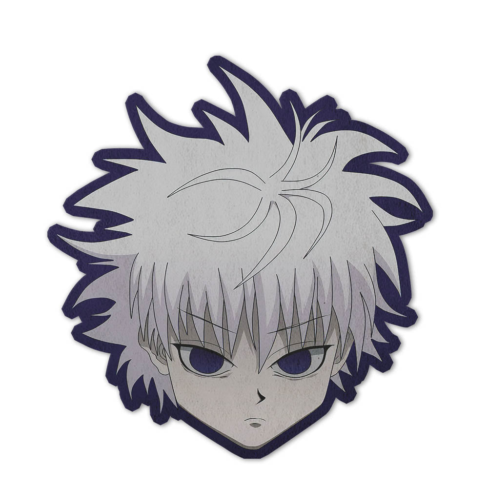 Killua Zoldyck Shaped Rugs Custom Anime Hunter x Hunter Carpets Room D ...