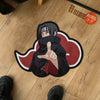 Uchiha Itachi Shaped Rug Custom Anime Mats For Bedroom Living Room Qua ...