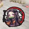 Nezuko Kamado Shaped Rug Custom Anime Demon Slayer Mats For Bedroom Li ...